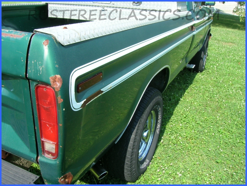 1977 F250 Explorer trim 460 automatic 77